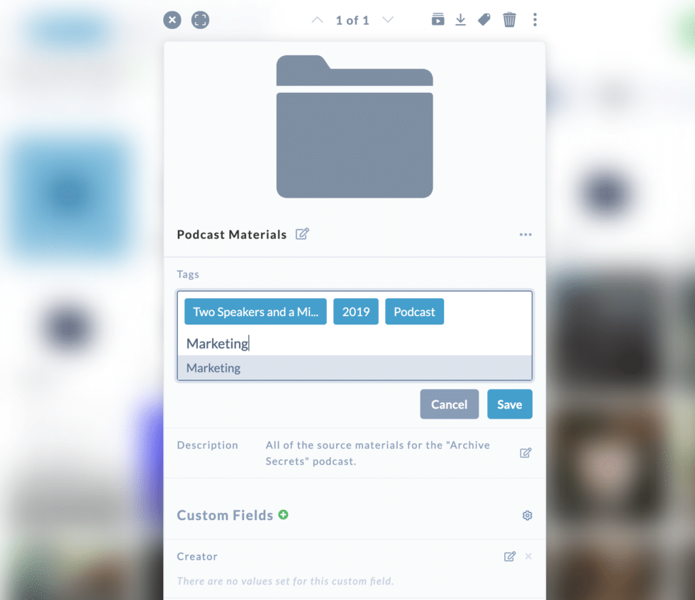 Next generation of cloud folder access and organization - Starchive